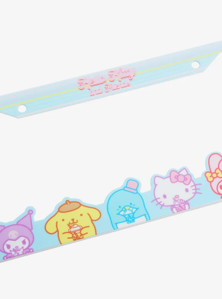 Boxlunch Sanrio Hello Kitty & Friends Boba Portraits License Plate ...