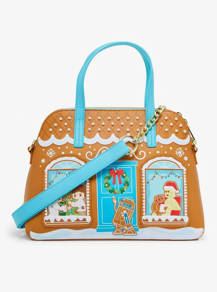 Boxlunch Loungefly Star Wars Gingerbread House Handbag - BoxLunch ...