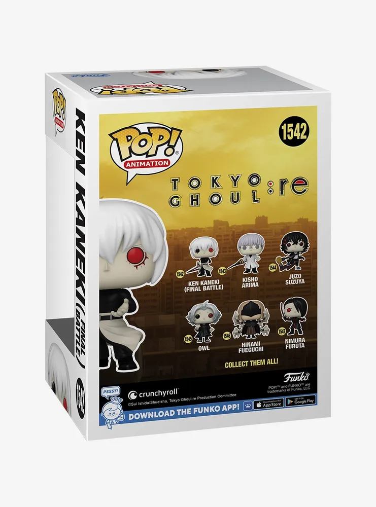 Boxlunch Funko Pop! Animation Tokyo Ghoul:re Ken Kaneki (Final Battle ...