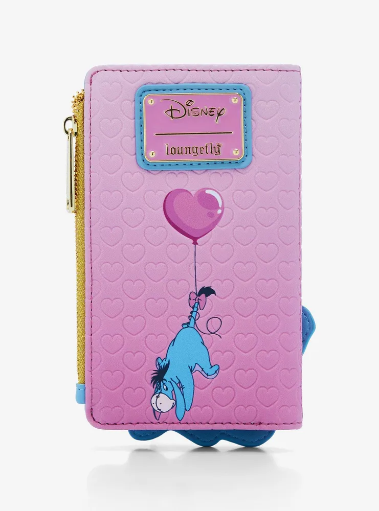 Boxlunch Loungefly Disney Winnie the Pooh Eeyore Heart Balloons Wallet ...