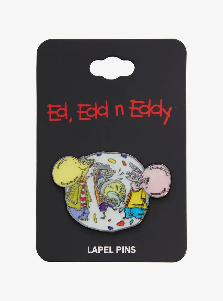 Boxlunch Ed, Edd n Eddy Jawbreaker Group Portrait Enamel Pin - BoxLunch ...