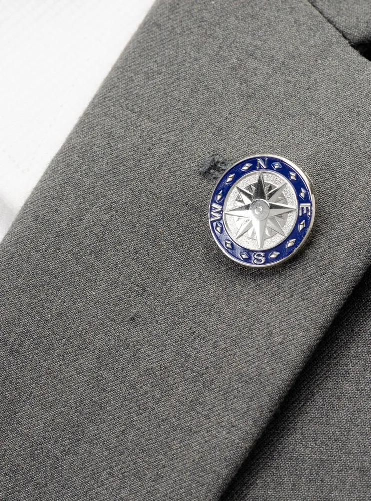 Boxlunch Blue Compass Lapel Pin | Mall of America®
