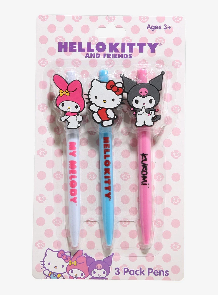Hot Topic Hello Kitty And Friends Trio Pen Pack | Mall of America®