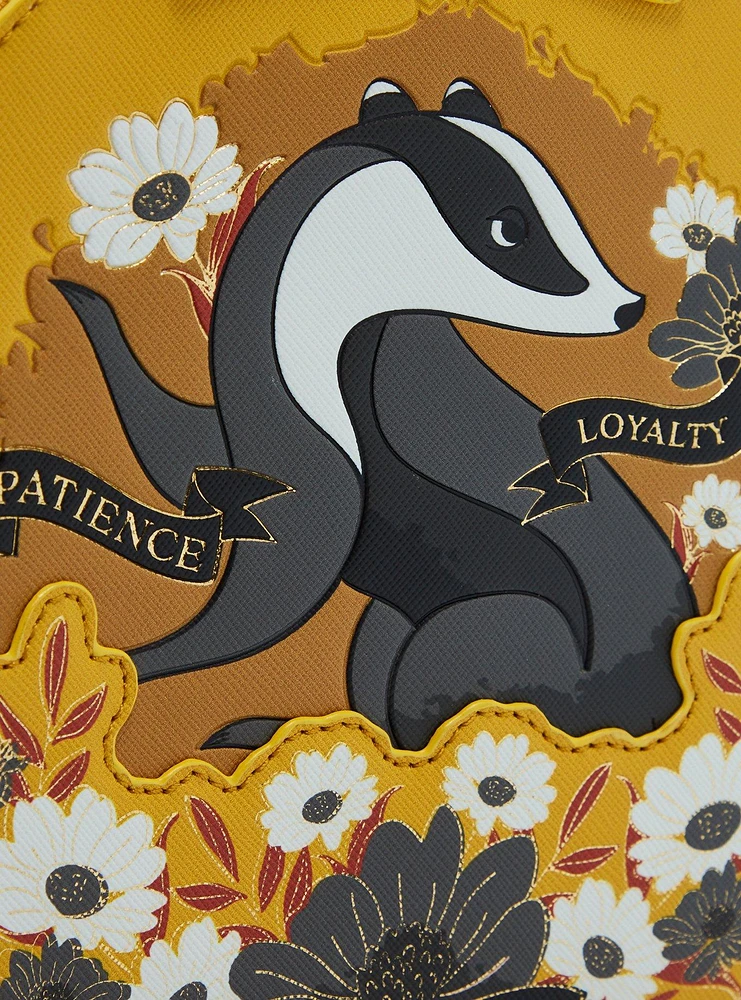 Boxlunch Loungefly Harry Potter Hufflepuff House Mini Backpack ...