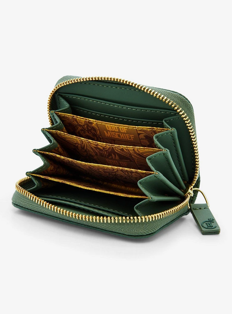 Boxlunch Loungefly Collectiv Marvel Loki Accordion Wallet | Mall of ...