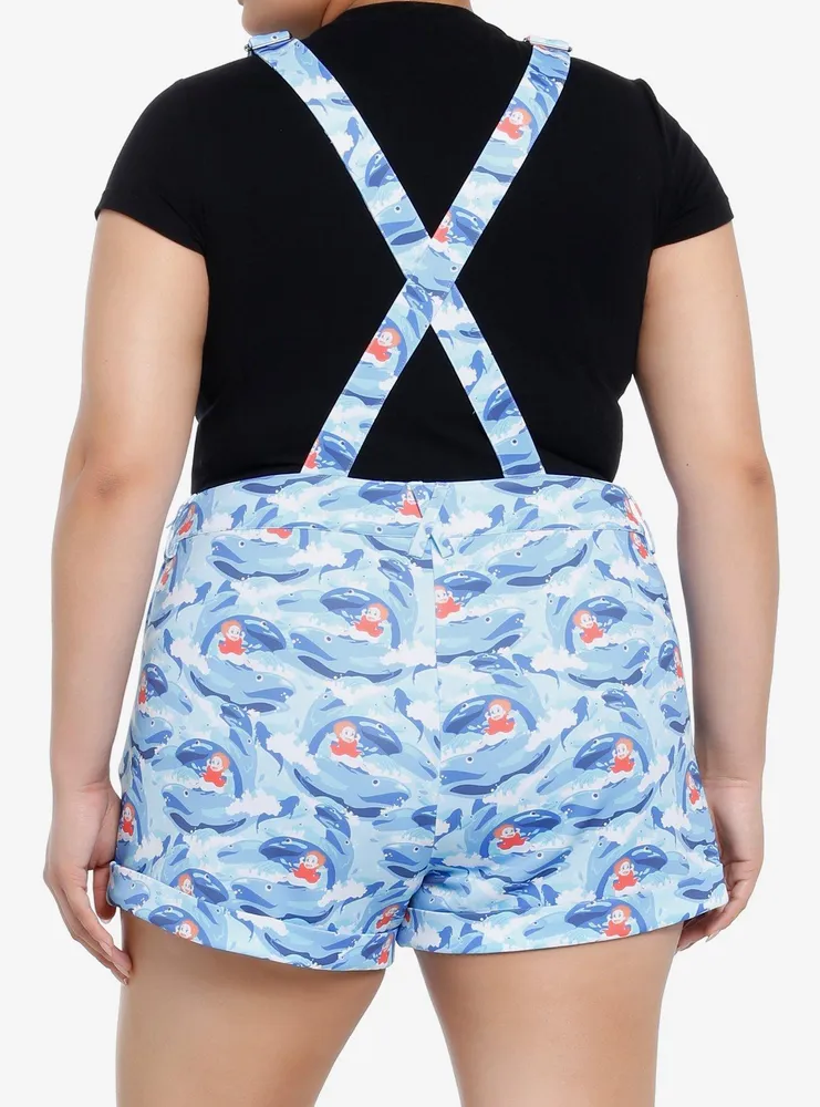 Hot Topic Studio Ghibli Ponyo Wave Scuba Shortalls Plus | Bramalea City ...