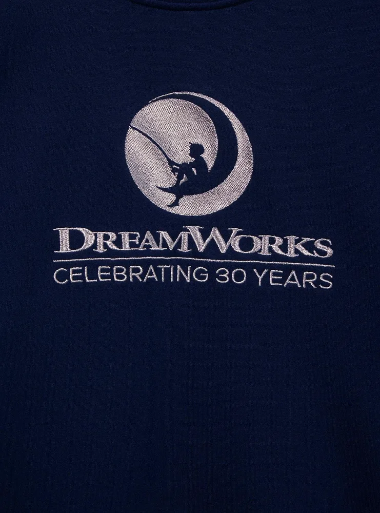 DreamWorks 30th Anniversary Metallic Logo Crewneck — BoxLunch Exclusive ...