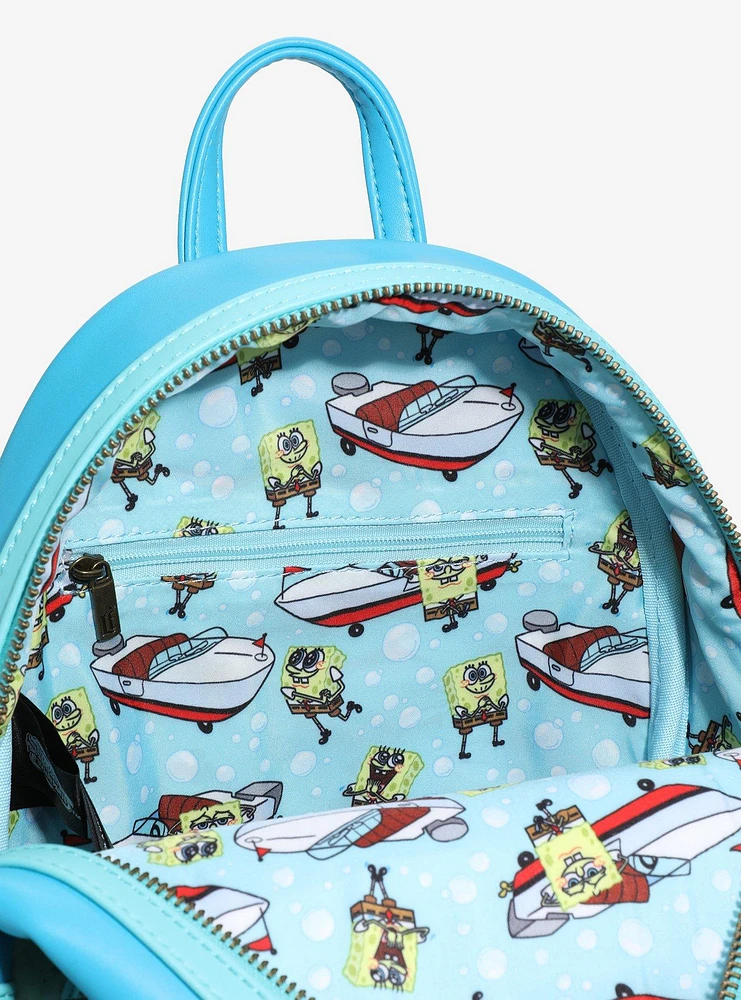 TV Loungefly SpongeBob SquarePants Boating School Mini Backpack ...