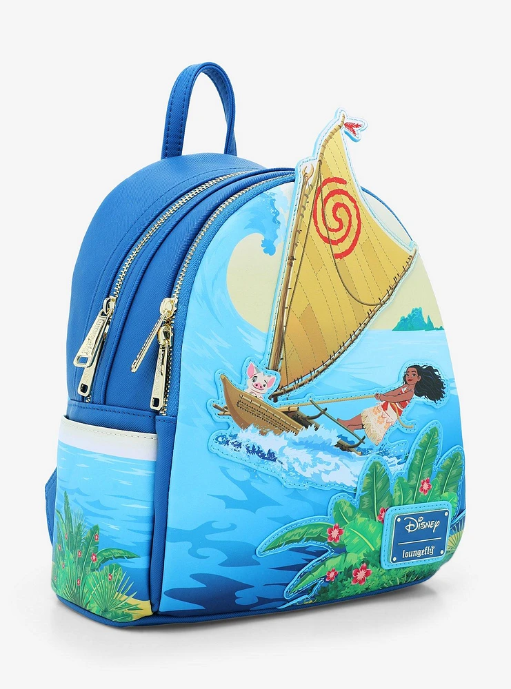 Moana Loungefly Disney Moana Pua Canoe Mini Backpack | Mall of America®