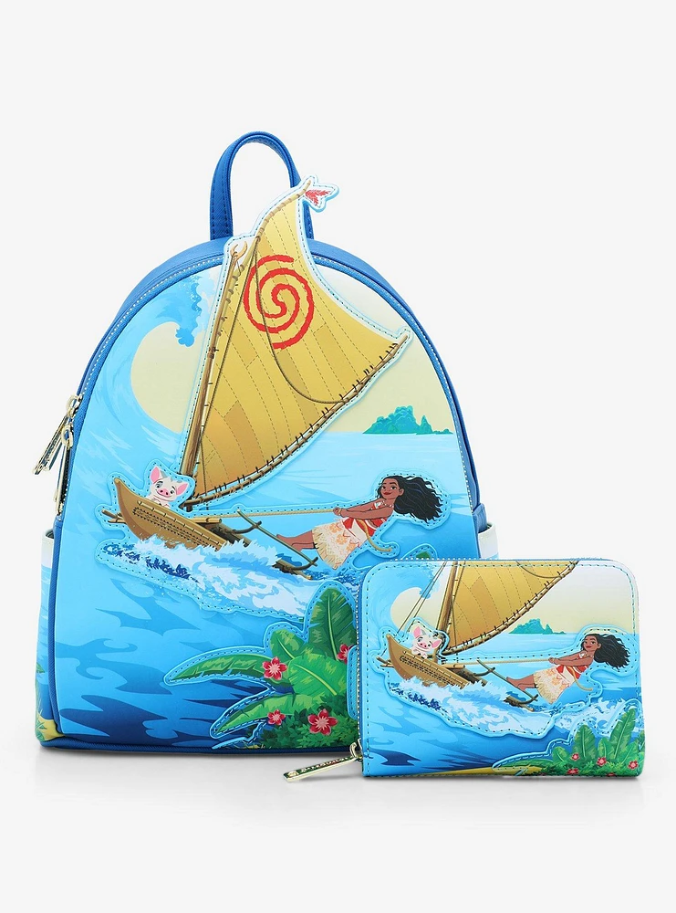 Moana Loungefly Disney Moana Pua Canoe Mini Backpack | Mall of America®