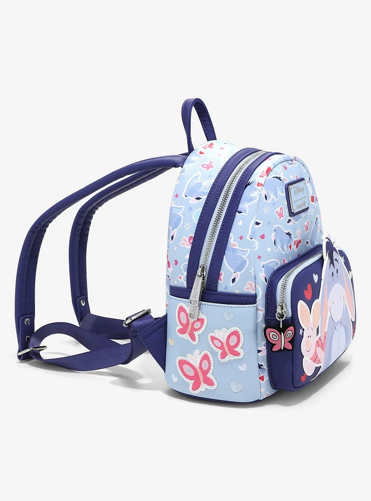 Disney Loungefly Disney Winnie the Pooh Eeyore and Piglet Butterfly ...
