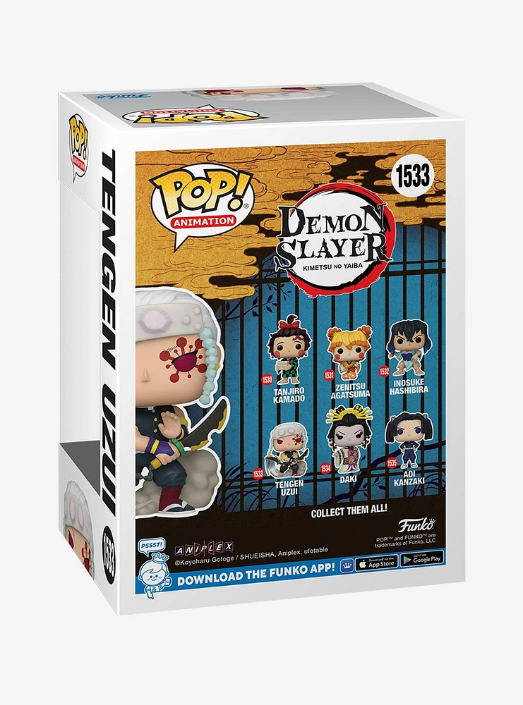 Funko Demon Slayer: Kimetsu No Yaiba Pop! Animation Tengen Uzui Vinyl ...