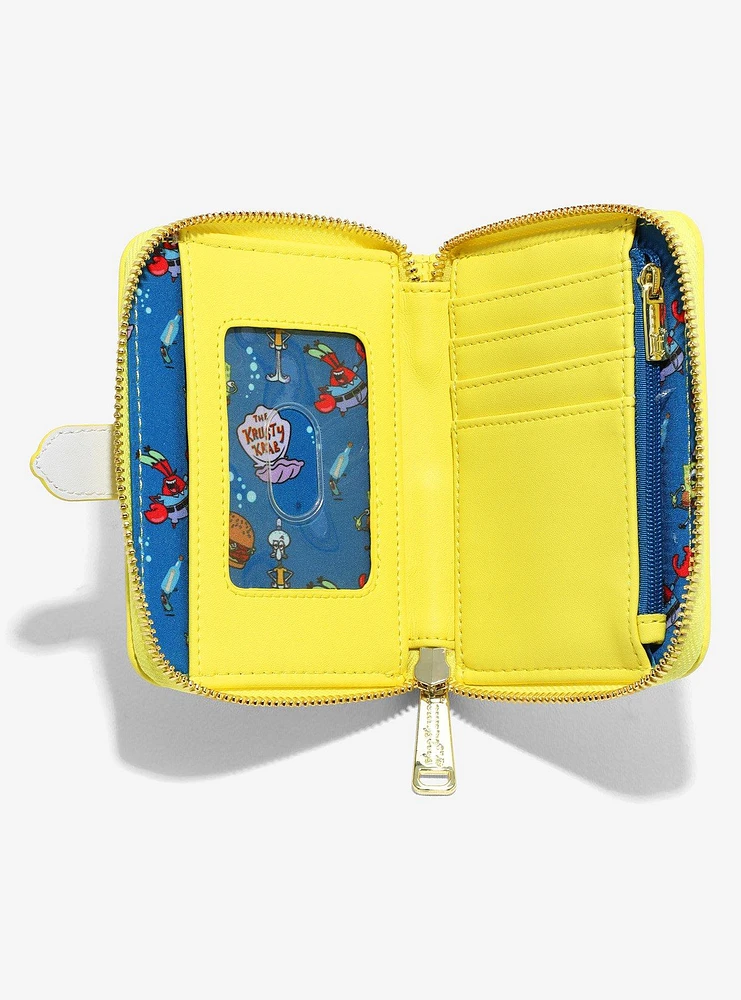 TV Loungefly SpongeBob SquarePants 25th Anniversary Replica Zip Wallet ...