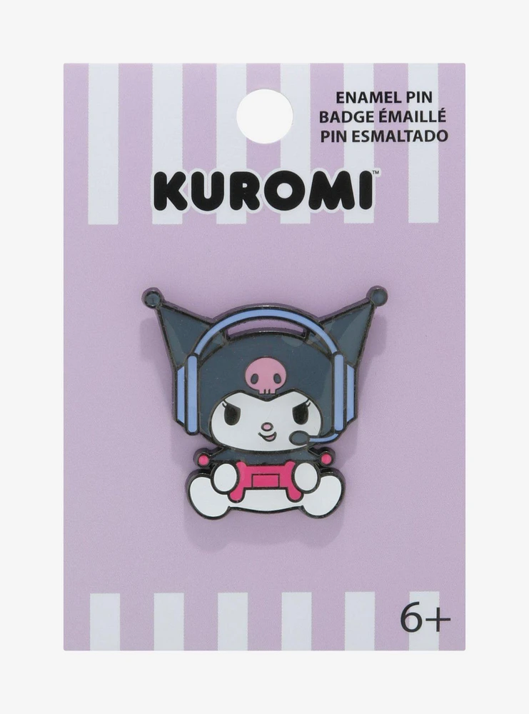 Hot Topic Loungefly Kuromi Gamer Enamel Pin | Mall of America®