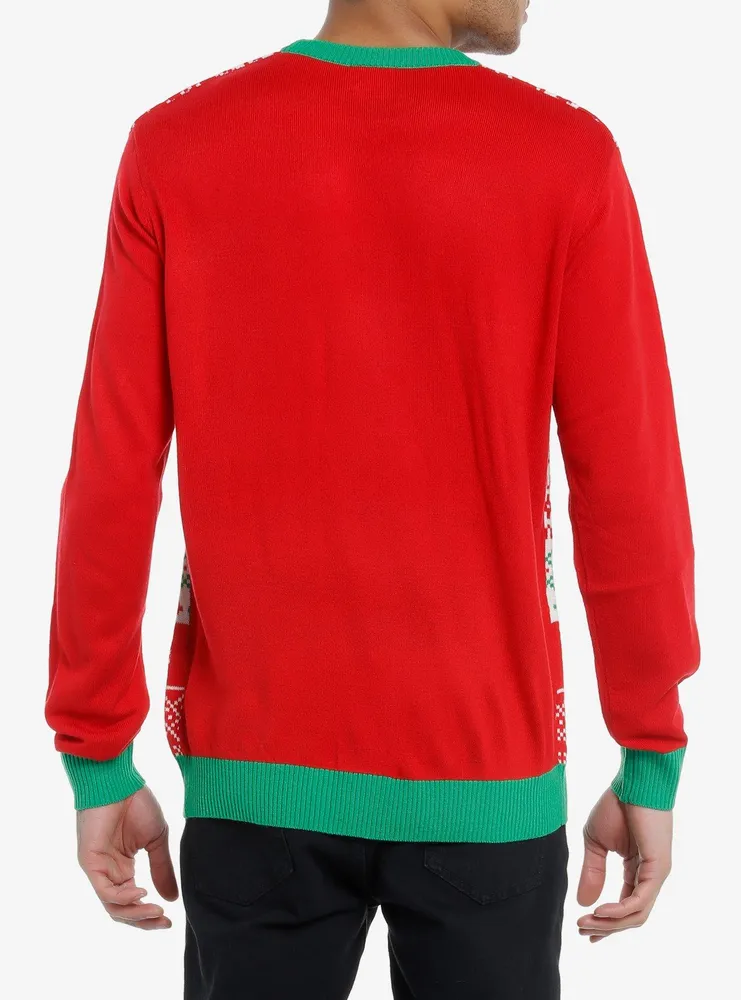 Hot Topic The Office Dreaming Of A Dwight Christmas Intarsia Sweater ...