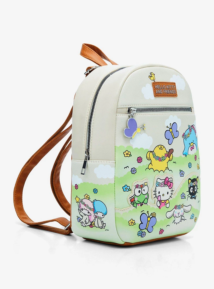 Hot Topic Hello Kitty And Friends Flower Fields Mini Backpack ...