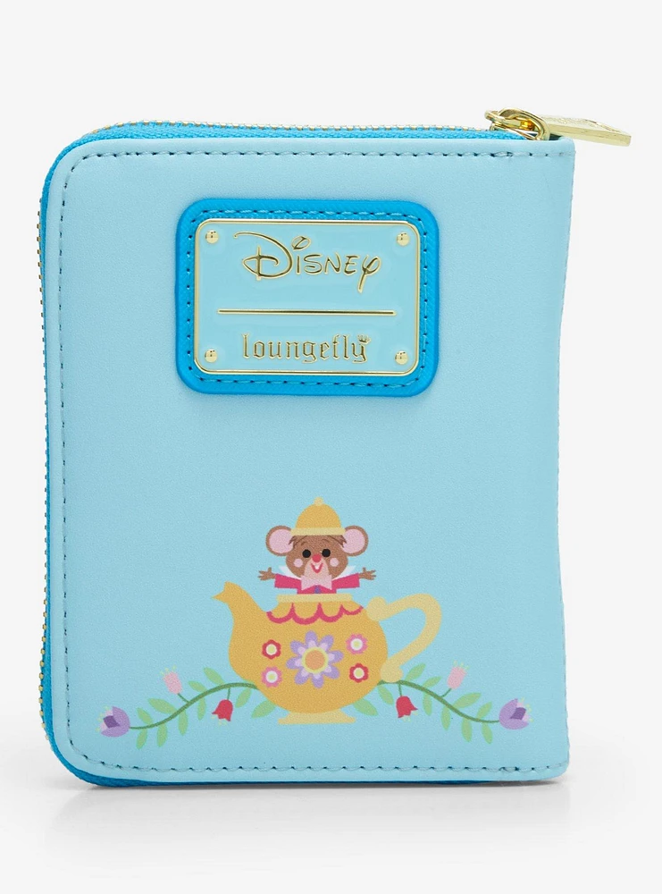 Boxlunch Loungefly Disney Alice in Wonderland Folk Portrait Zip Wallet ...