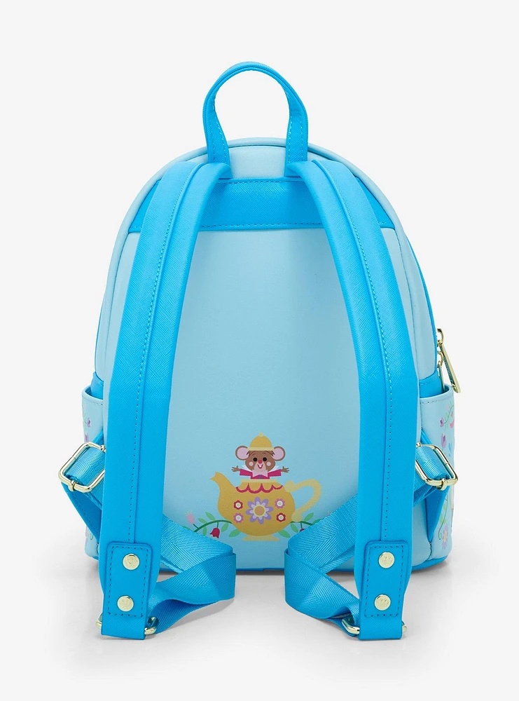 Boxlunch Loungefly Disney Alice in Wonderland Floral Folk Art Mini ...