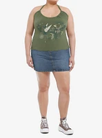 Hot Topic Disney Peter Pan Tinker Bell Girls Halter Top Plus | Hamilton ...