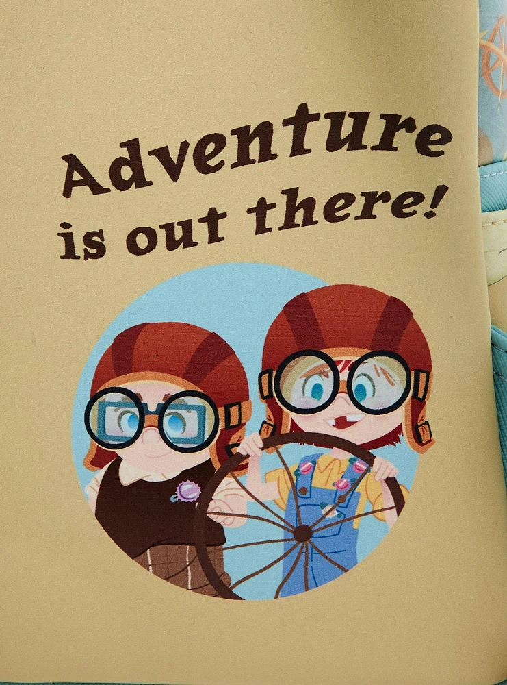 Boxlunch Loungefly Disney Pixar Up Young Carl & Ellie Adventure Mini ...