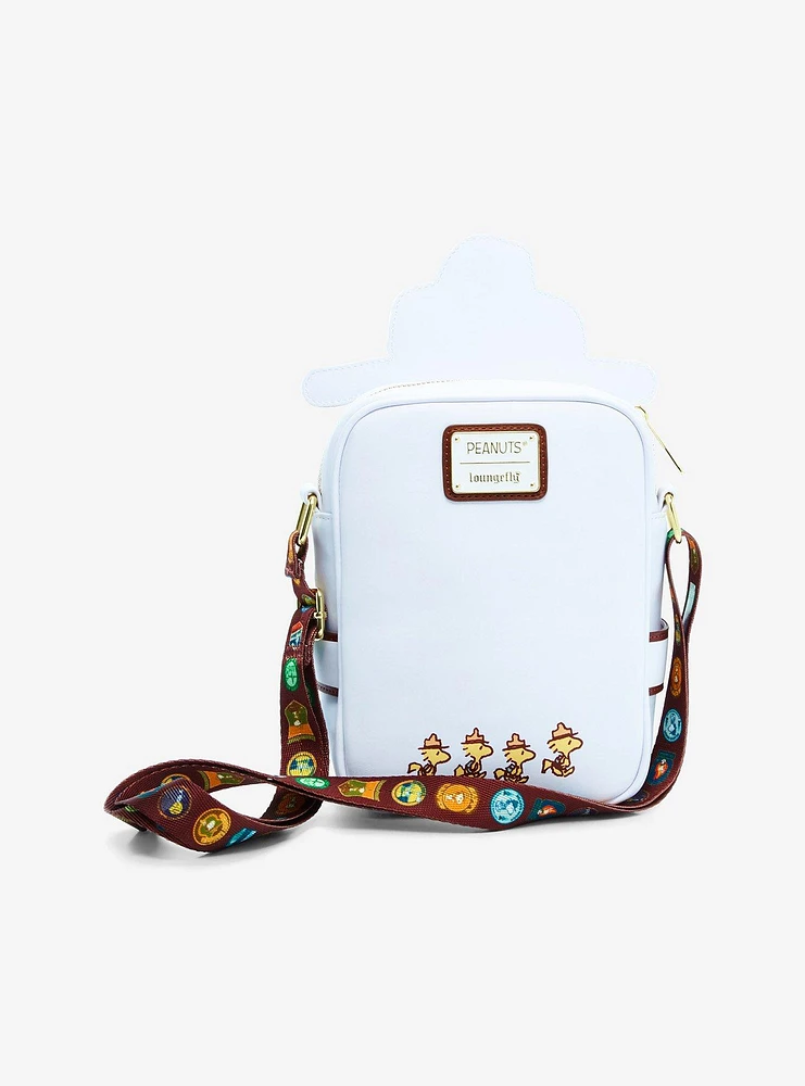Peanuts Loungefly Peanuts Snoopy and Woodstock Camper Crossbody Bag at ...