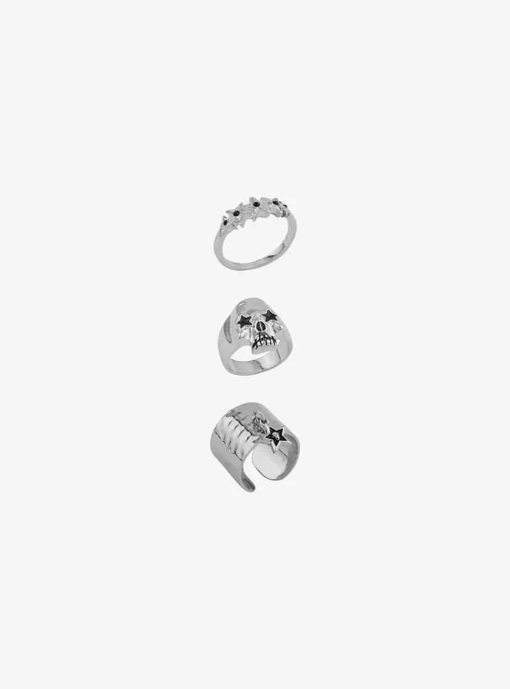 SOCIALCOLLISION Social Collision Skull Star Ring Set | CoolSprings Galleria
