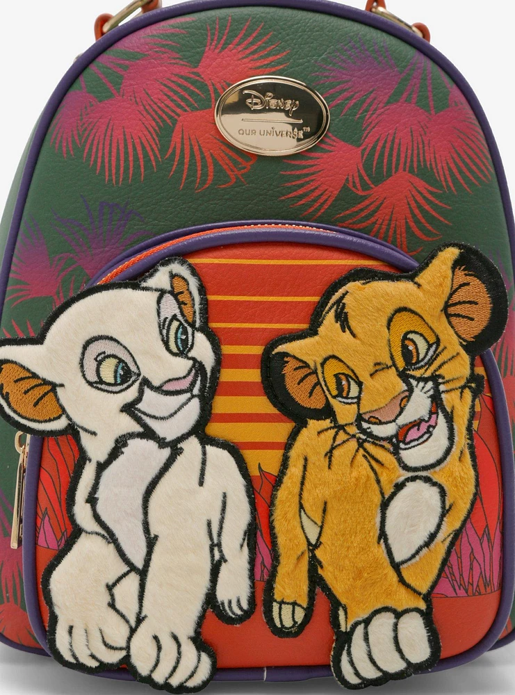 Boxlunch Our Universe Disney The Lion King Simba & Nala Mini Backpack ...