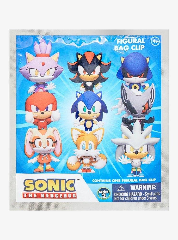 Sonic the Hedgehog Characters Series 2 Blind Bag Figural Bag Clip at ...