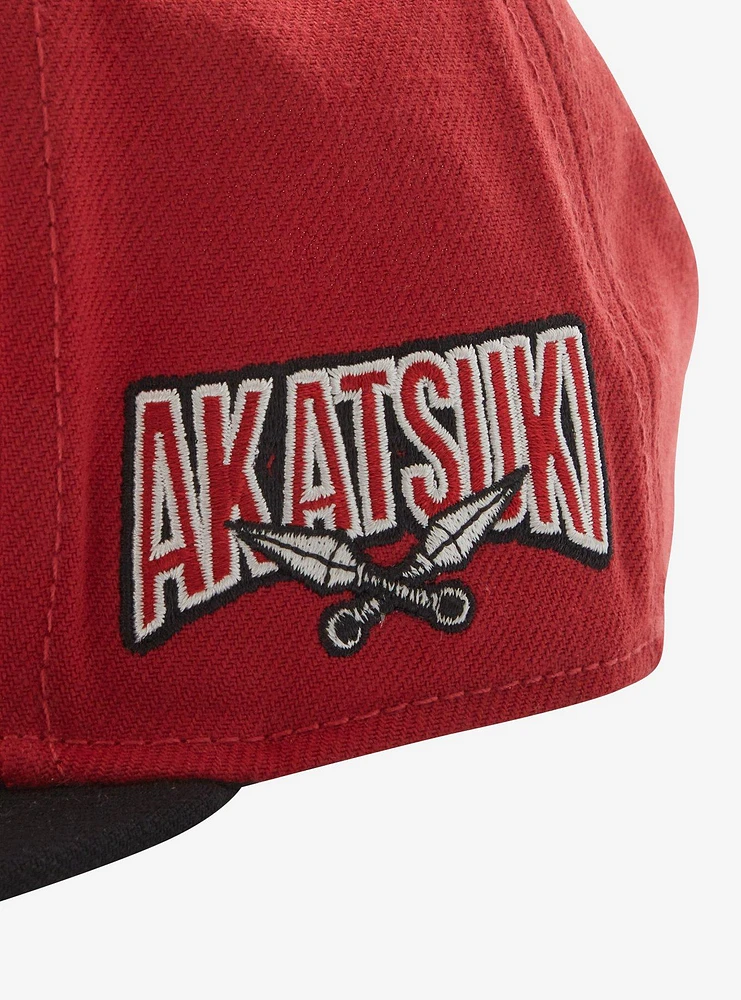 Hot Topic Naruto Shippuden Akatsuki Patch Snapback Hat | Hamilton Place