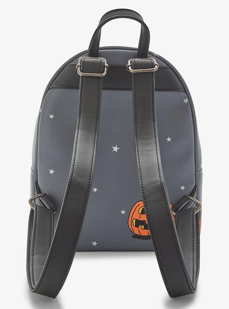 LNGEFLY Loungefly Peanuts Snoopy & Woodstock Halloween Mini Backpack ...