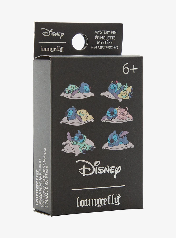 Hot Topic Loungefly Disney Stitch Sleeping Blind Box Enamel Pin | Mall ...