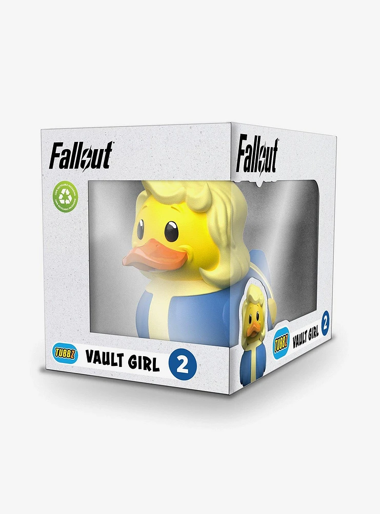 Hot Topic TUBBZ Fallout Vault Girl Cosplaying Duck Figure | Hamilton Place