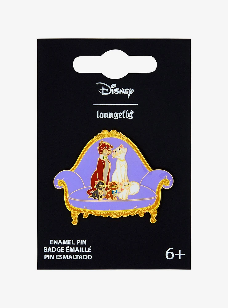 The Aristocats Loungefly Disney The Aristocats Family Portrait Enamel Pin - BoxLunch Exclusive ...