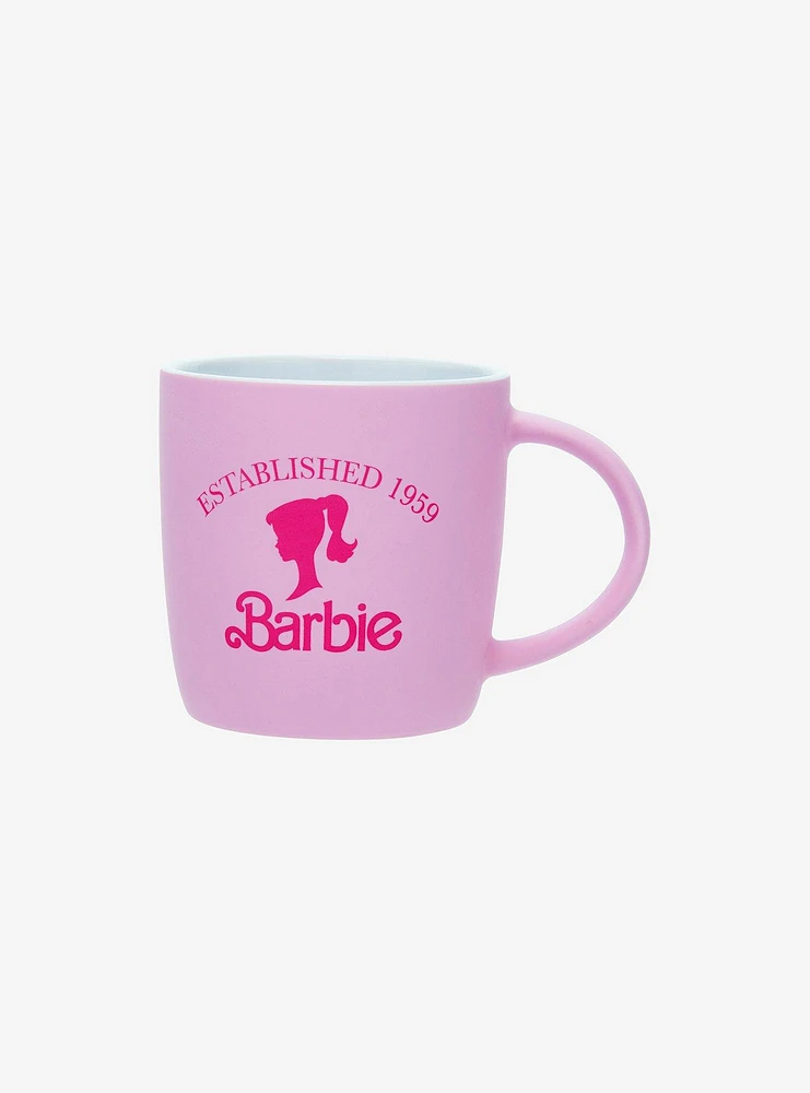 Hot Topic Barbie Classic Logo Mug | Hamilton Place