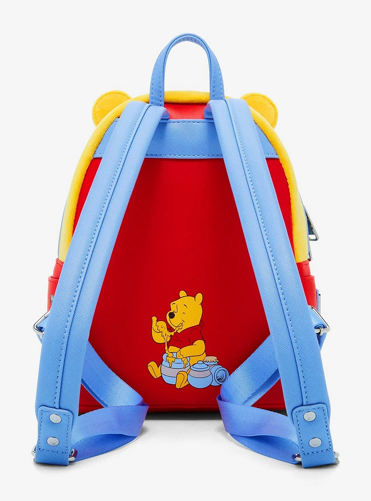 Loungefly Disney Winnie the Pooh Hunny Pooh Bear Figural Mini Backpack ...