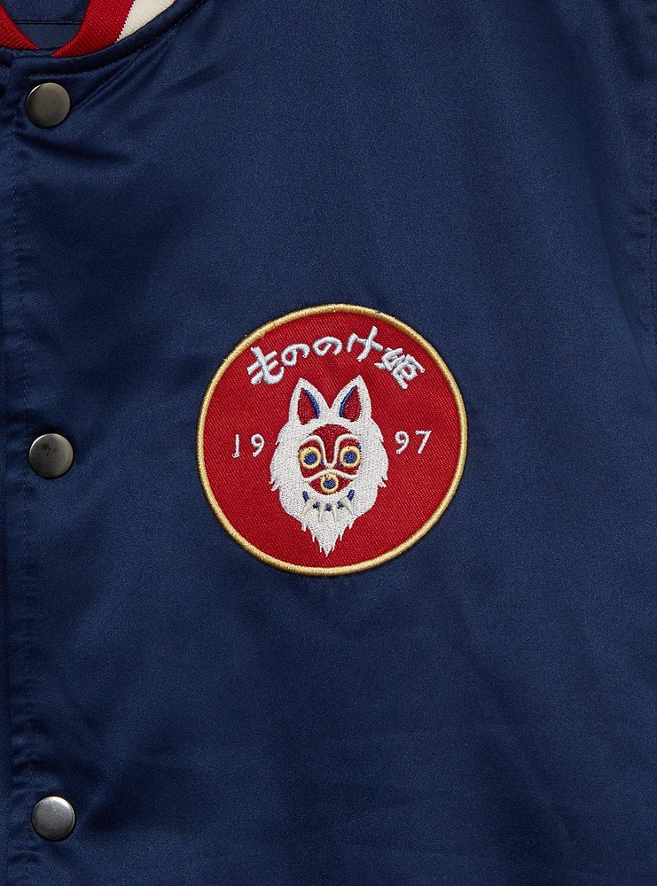 Princess Mononoke Studio Ghibli Princess Mononoke Patch Bomber Jacket ...