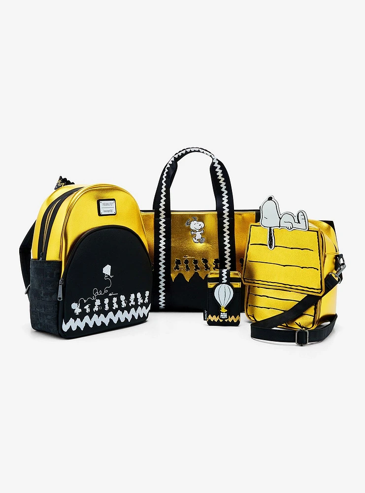 LOUNGFLY Loungefly Peanuts 75th Anniversary Tote Bag With Coin Purse ...