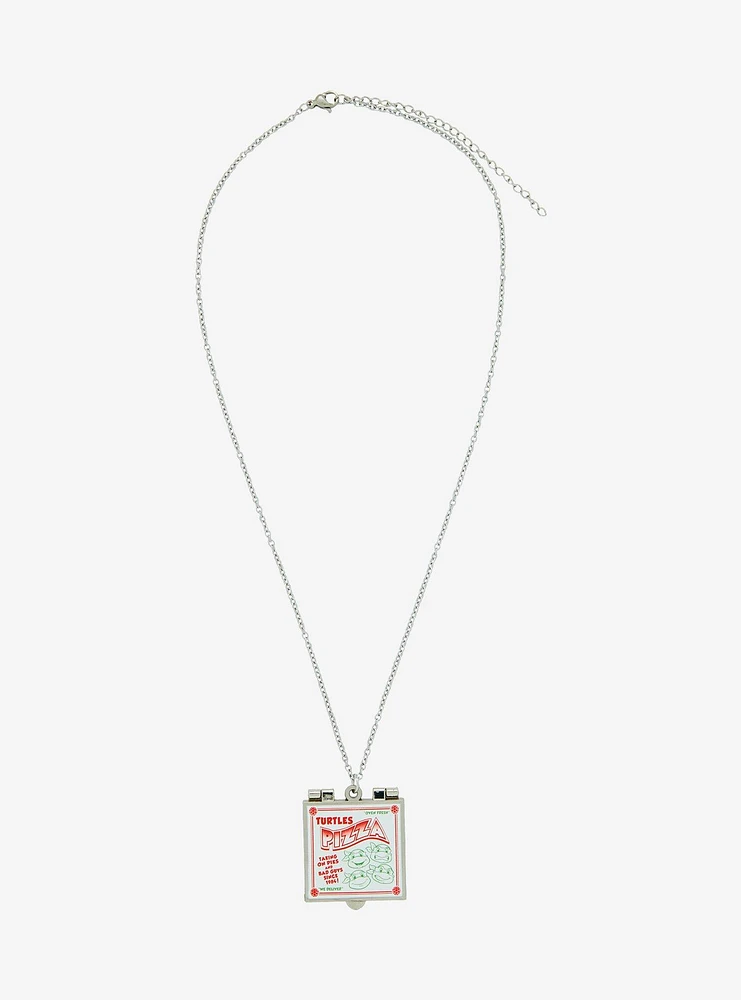Hot Topic Teenage Mutant Ninja Turtles Pizza Box Locket Necklace | Mall ...