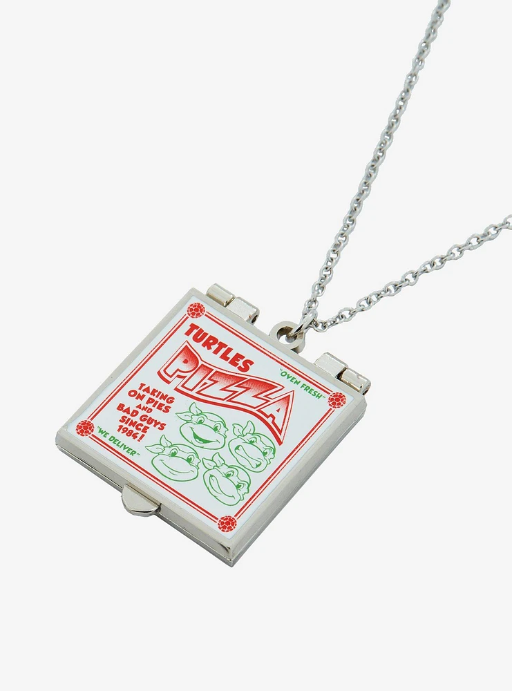 Hot Topic Teenage Mutant Ninja Turtles Pizza Box Locket Necklace | Mall ...