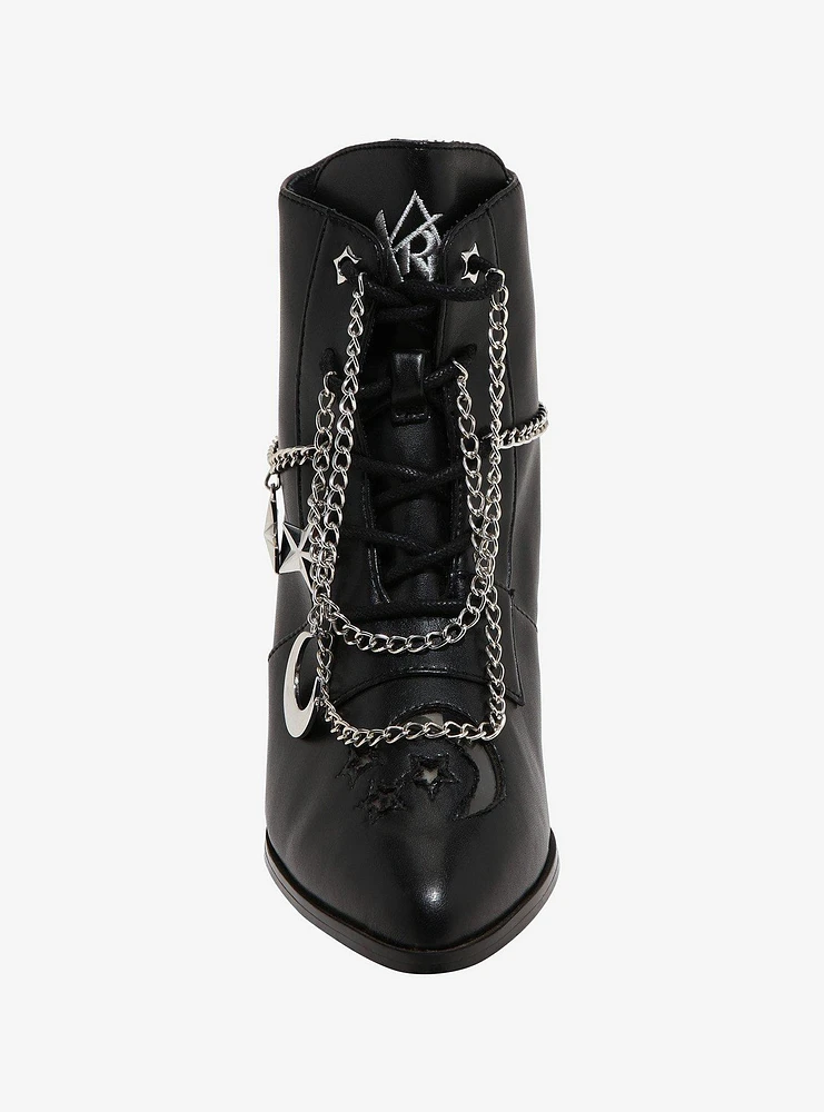 Hot Topic YRU Black Aura Celestial Booties | Mall of America®