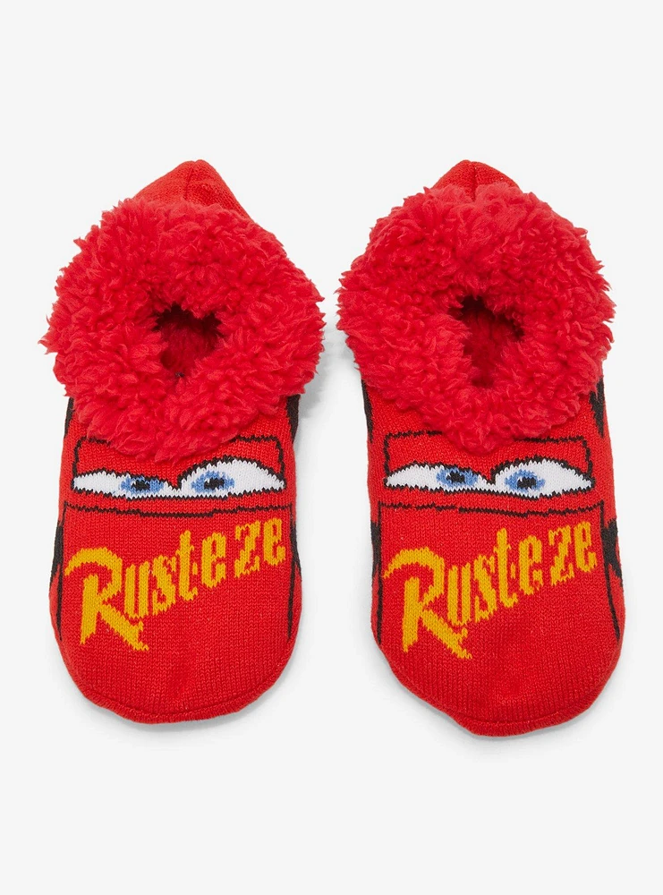 Cars | Disney Pixar Disney Pixar Cars Lightning McQueen Slipper Socks ...