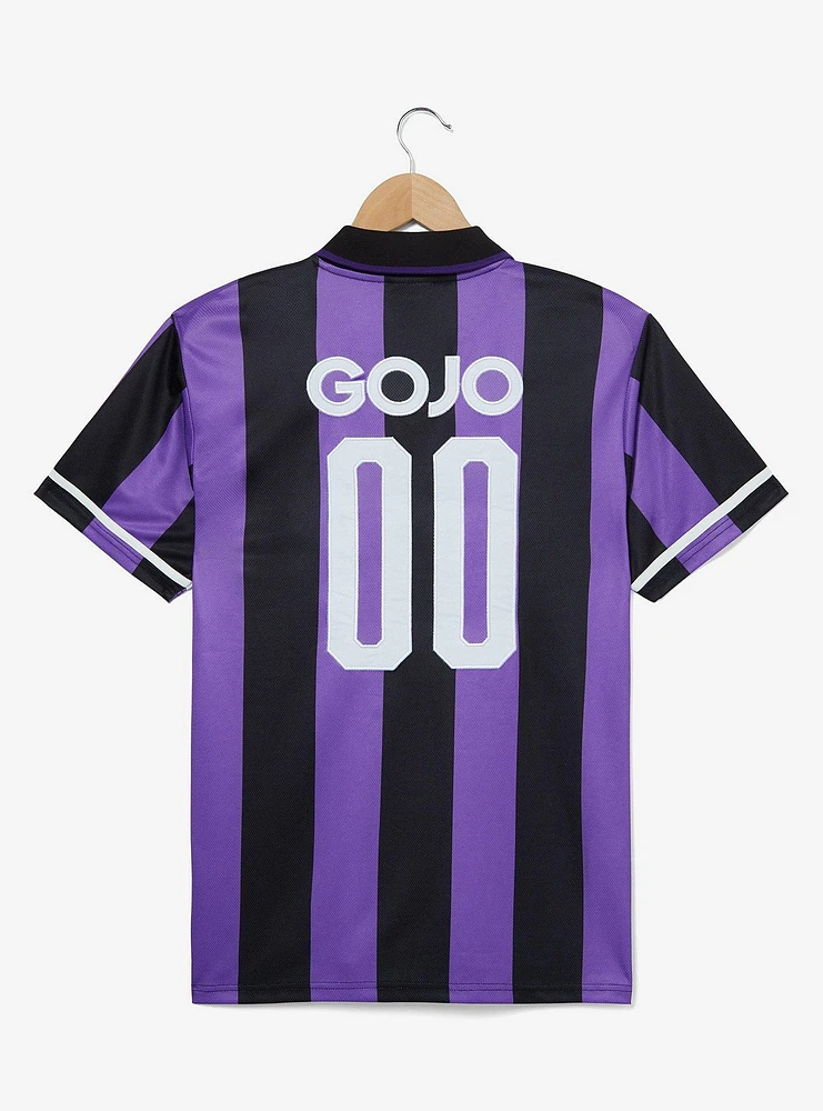 Boxlunch Jujutsu Kaisen Satoru Gojo Striped Soccer Jersey — BoxLunch ...