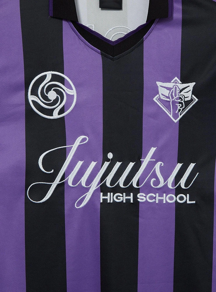 Boxlunch Jujutsu Kaisen Satoru Gojo Striped Soccer Jersey — BoxLunch ...