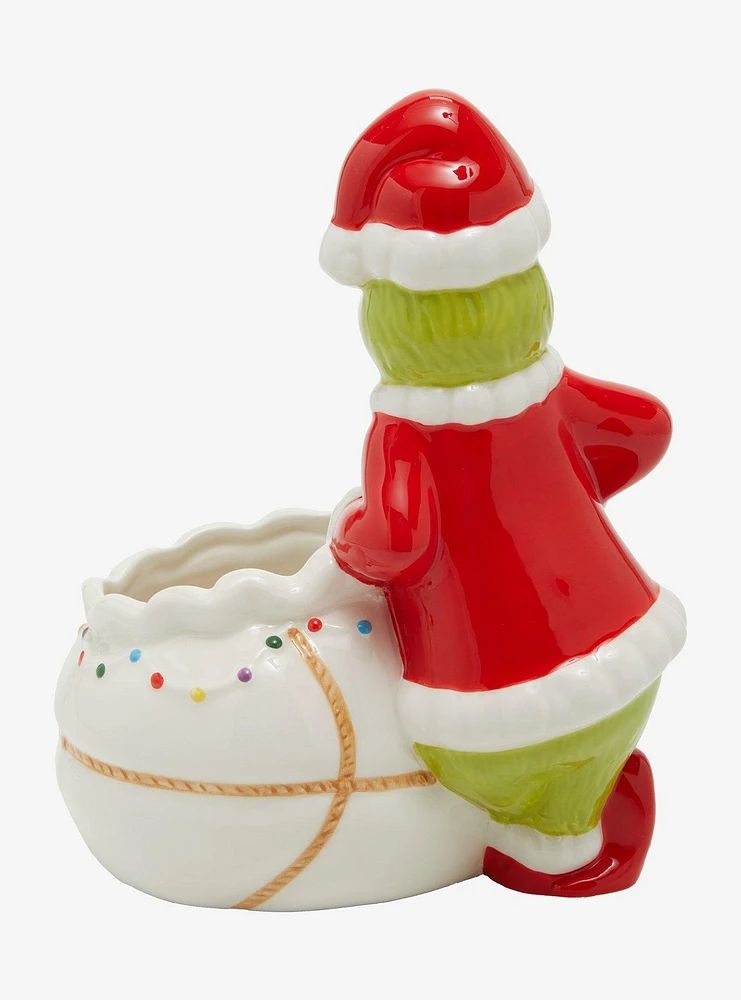 Dr. Seuss How the Grinch Stole Christmas Grinch Figural Candy Dish ...
