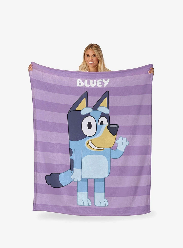 Boxlunch Bluey Roll Call Bluey Silk Touch Blanket | Hamilton Place