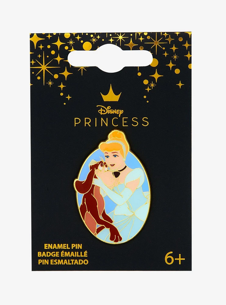 Cinderella Loungefly Disney Cinderella Bruno & Cinderella Enamel Pin ...