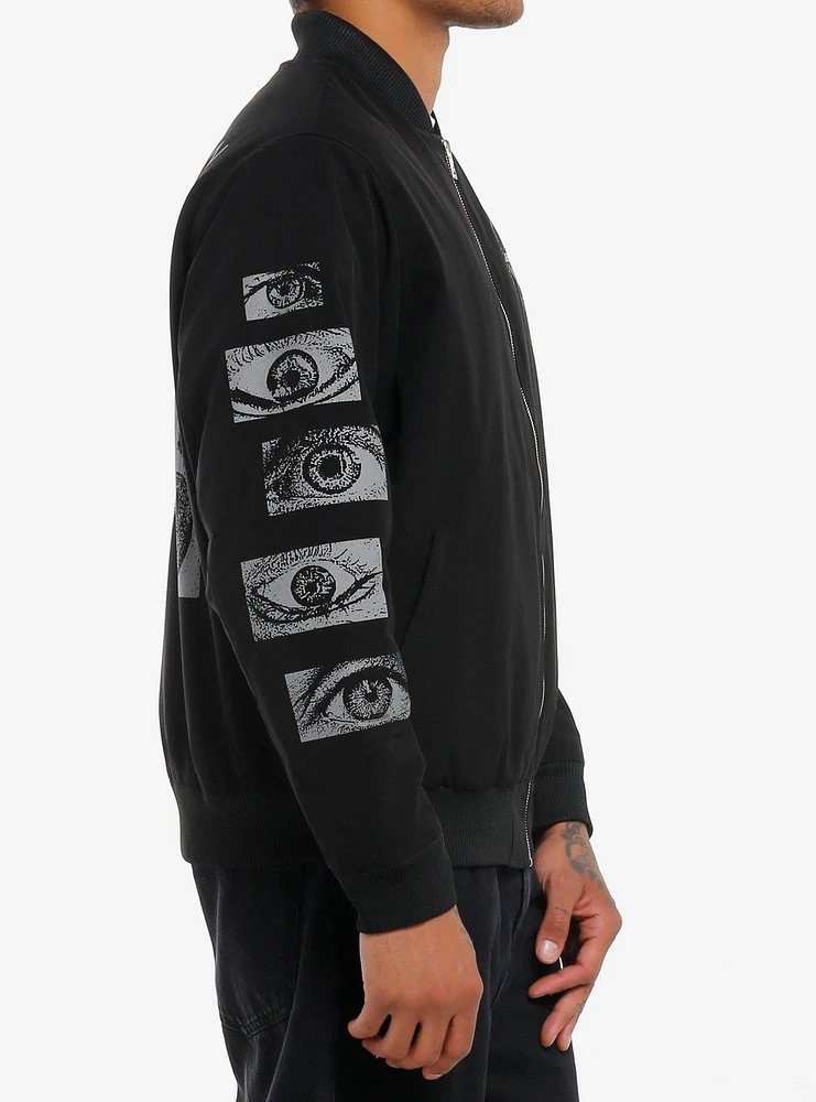 Hot Topic Sleep Token Logo Eyes Bomber Jacket | Hamilton Place