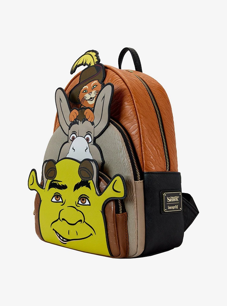 LOUNGFLY Loungefly Shrek Donkey & Puss In Boots Mini Backpack | Mall of ...