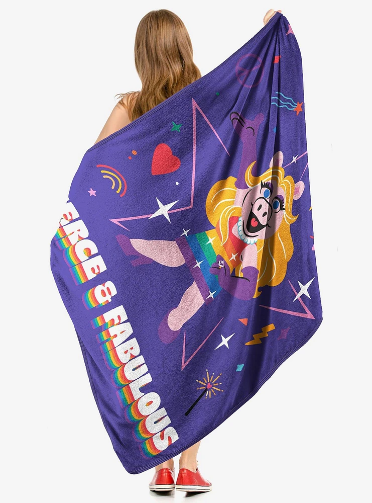 Hot Topic Muppets Fierce And Fab Micro Raschel Throw | Mall of America®