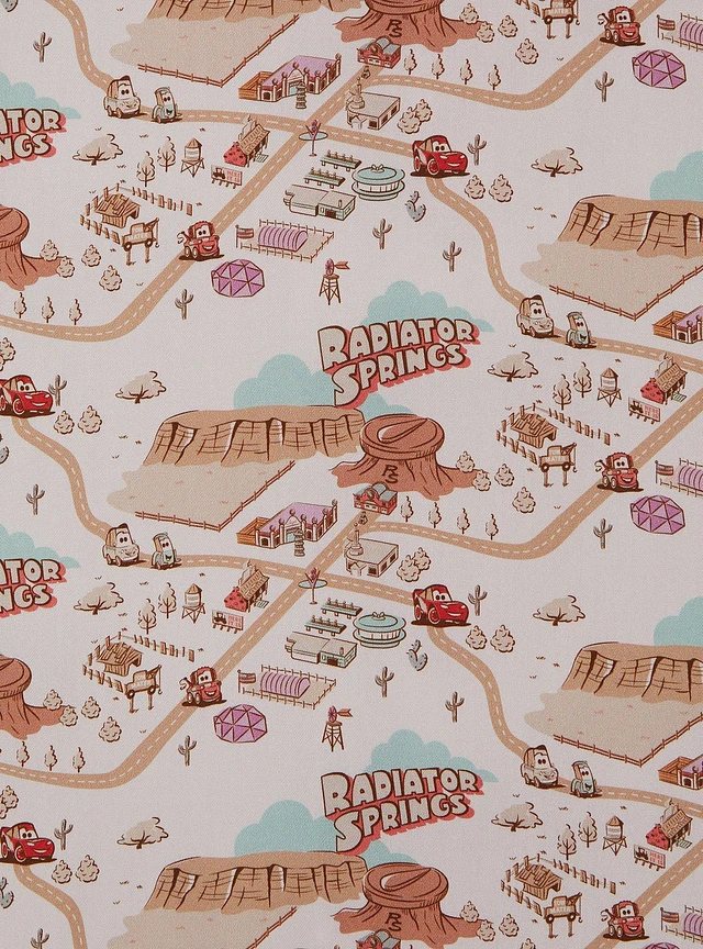 Disney Cars Radiator Springs Map